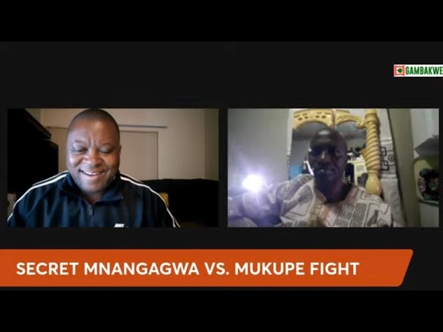 WATCH LIVE: Secret fight between Mnangagwa and Mukupe revealed -Guest ...