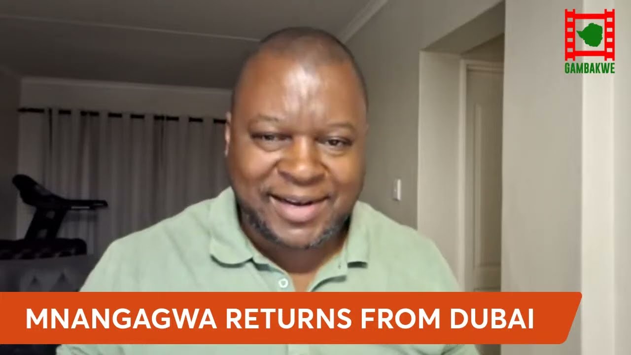 WATCH LIVE: Mnangagwa returns from Dubai - Gambakwe Media