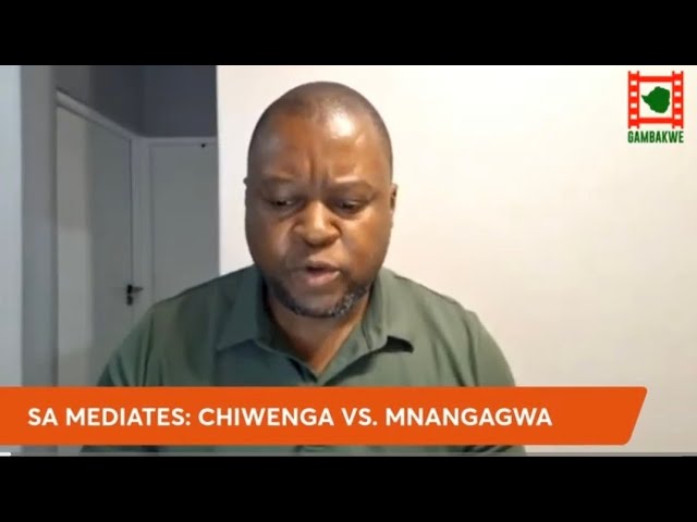 WATCH LIVE: South Africa Steps in to Broker Peace Between Mnangagwa and ...