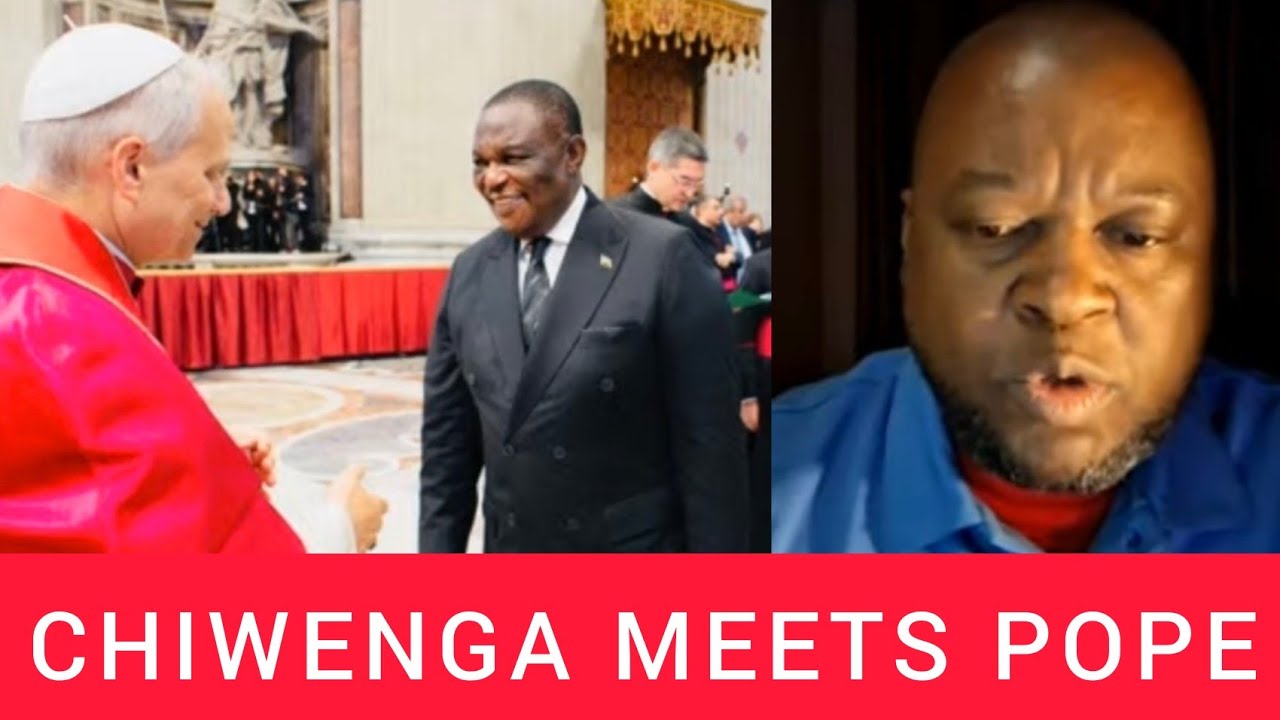 WATCH LIVE: Chiwenga meets the pope - Gambakwe Media