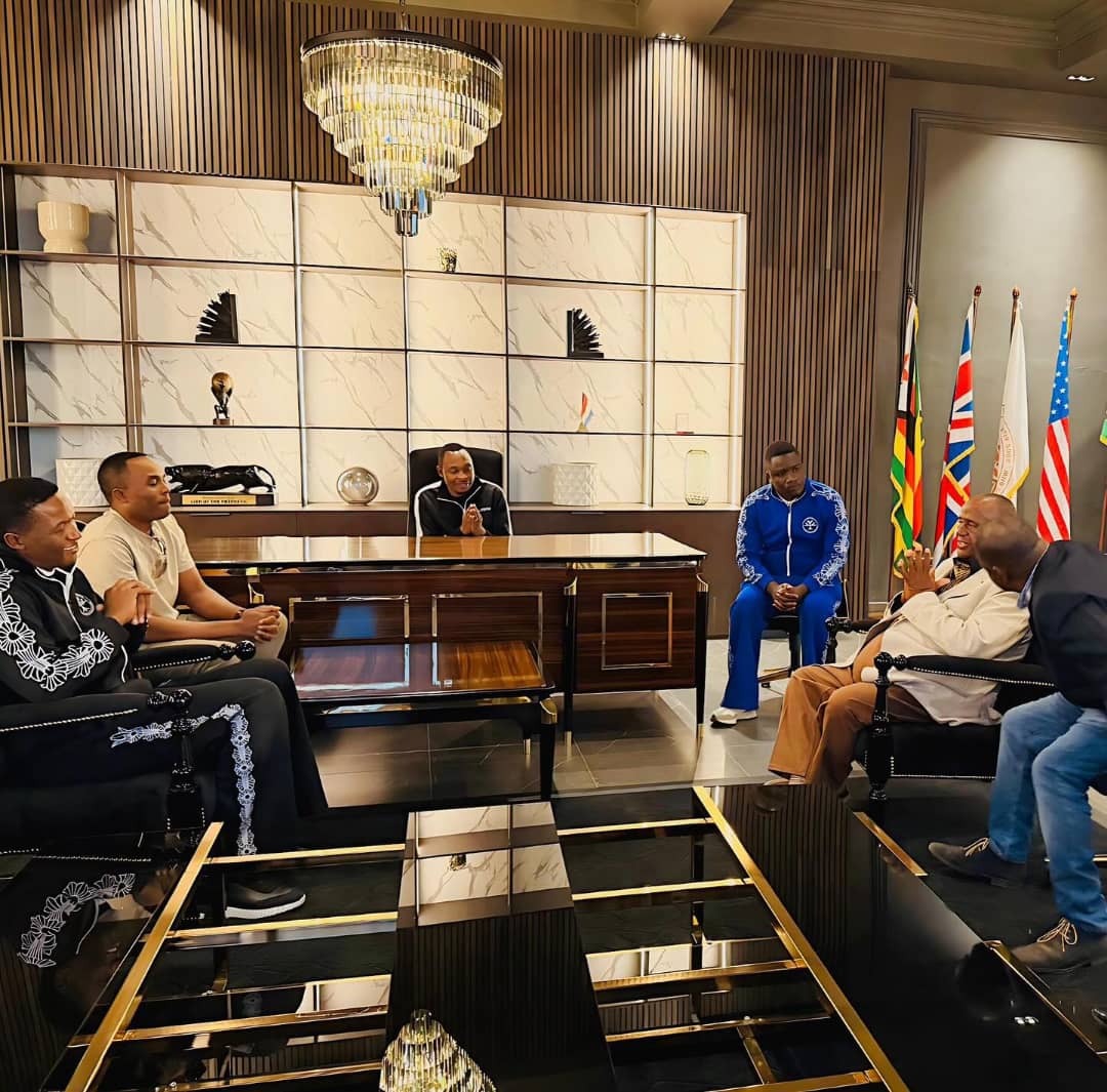 Uebert Angel Visited By Bishop Nehemiah Mutendi - Gambakwe Media