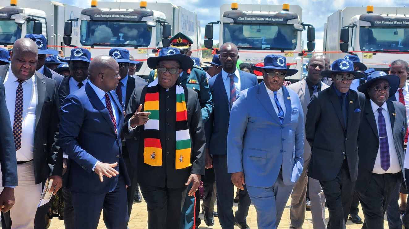 🎙️ Chiwenga and Grace Mugabe Steal the Show at Mnangagwa Geo Pomona ...