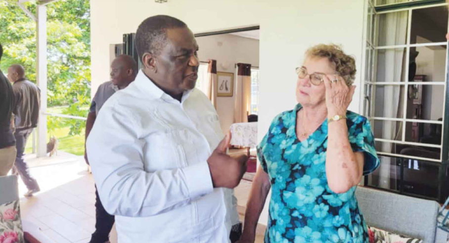Chiwenga Visits The Family Of Zimbabwe CFU President, Nick Swanepoel ...