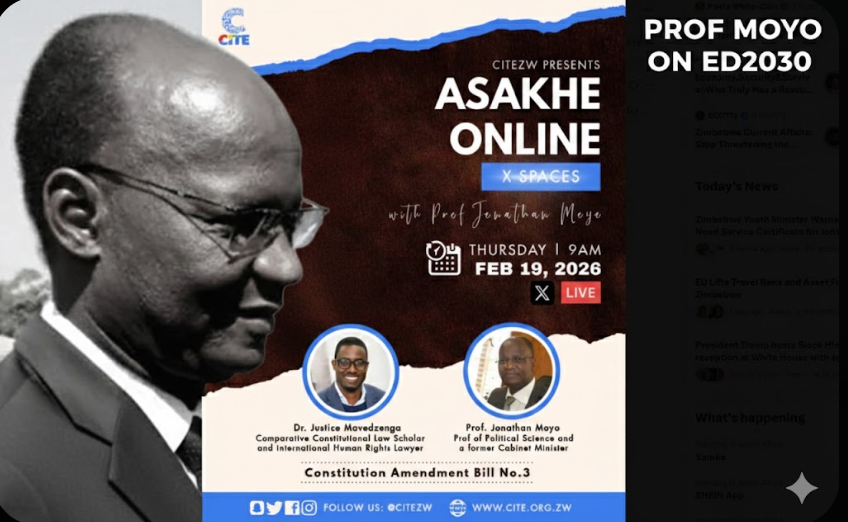 BREAKING: Prof Jonathan Moyo Loses Debate With Dr Mavedzenge - Gambakwe ...